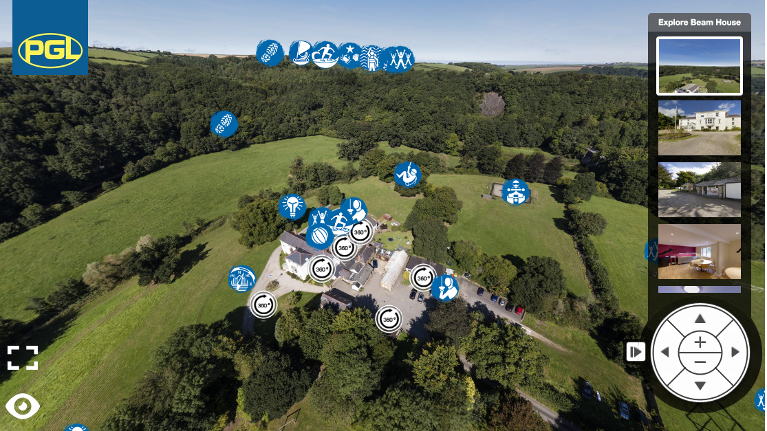 PGL Beam House Adventure Holidays and Summer Camps nr Torquay, Devon