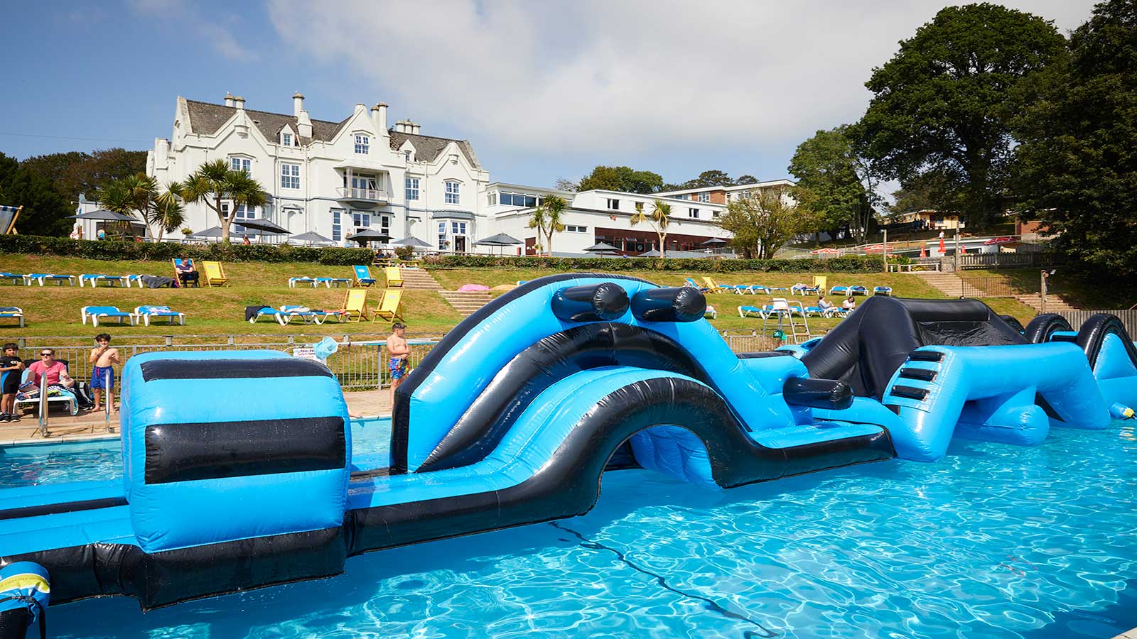 Family Activity Adventure Breaks in Devon at PGL Barton Hall