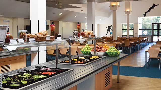 Information for parents about food at PGL centres.