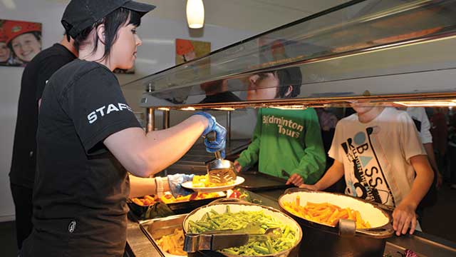 Information for parents about food at PGL centres.