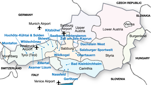 School ski trips to Austria